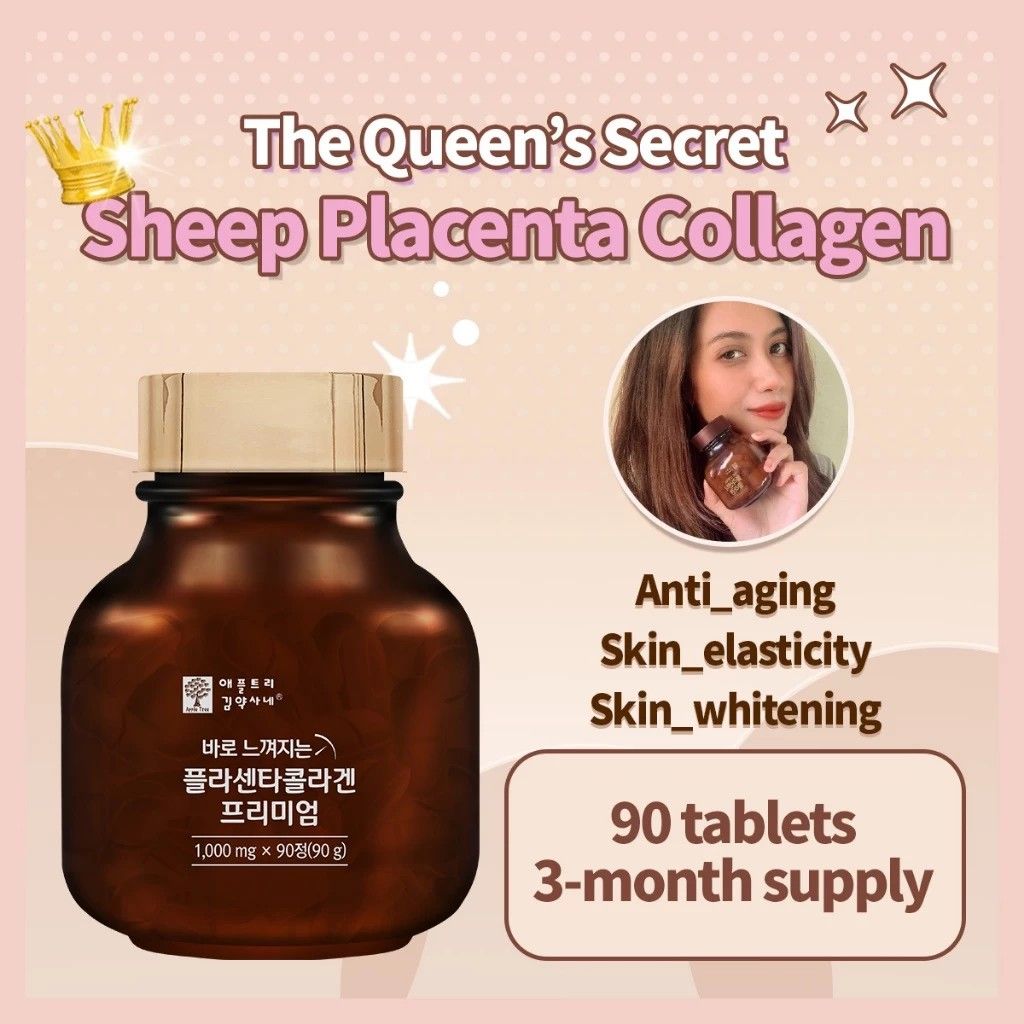 Placenta Collagen 30 tablets, Health & Nutrition, Health Supplements ...