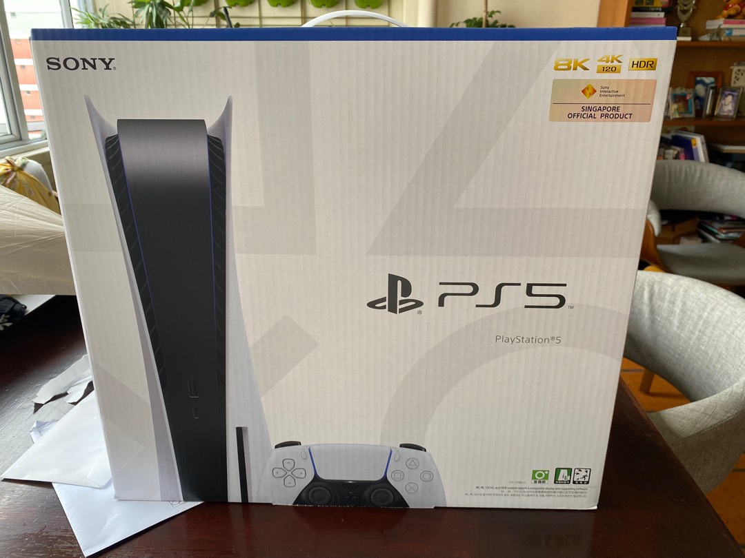 PlayStation 5 PS5 Local Set with Warranty, Video Gaming, Video Game ...
