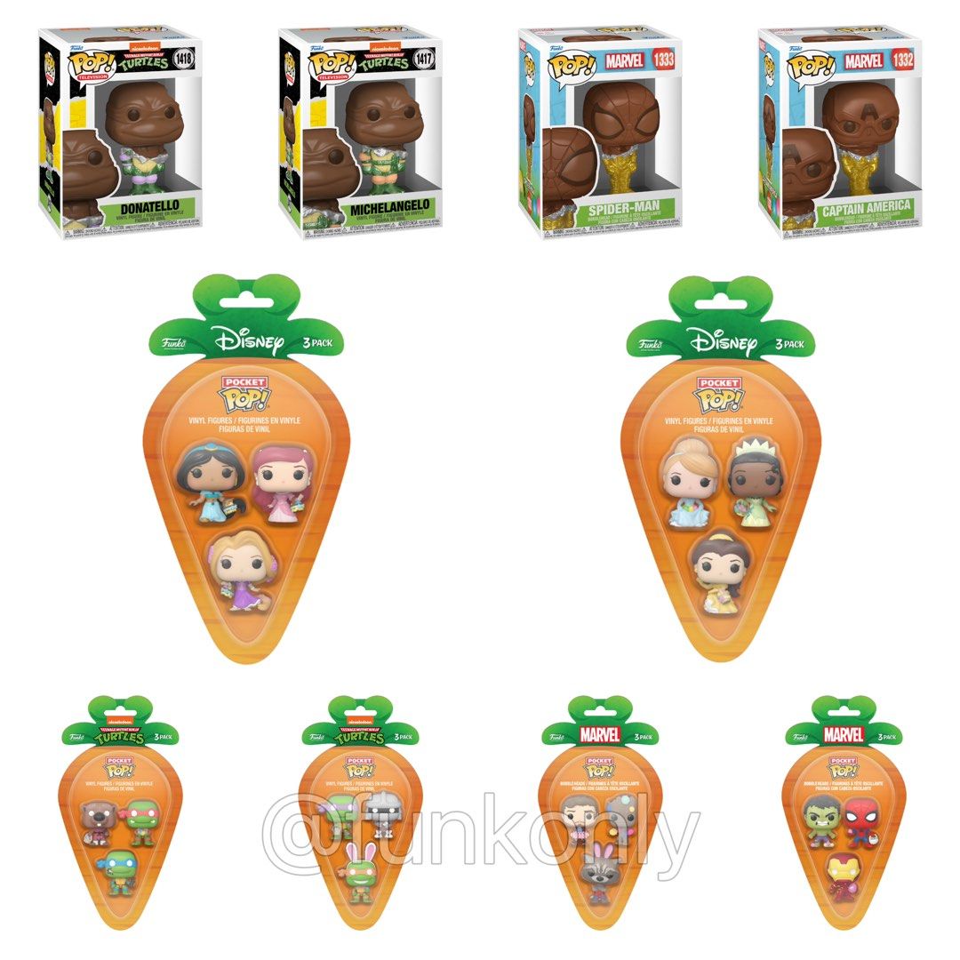 [PO] Easter Pop! - Captain America/Spider-Man/Teenage Mutant Ninja ...