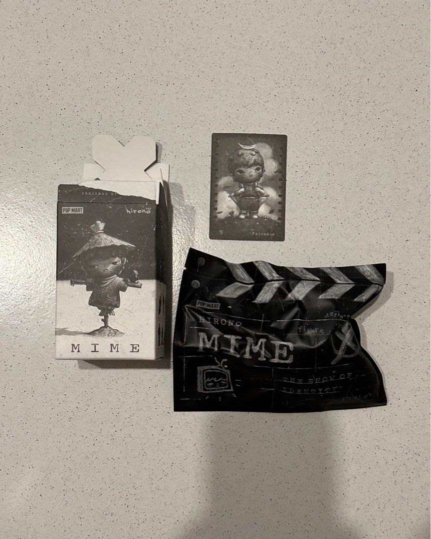 Pop Mart Hirono Mime - Patience (Sealed), Hobbies & Toys, Toys & Games ...