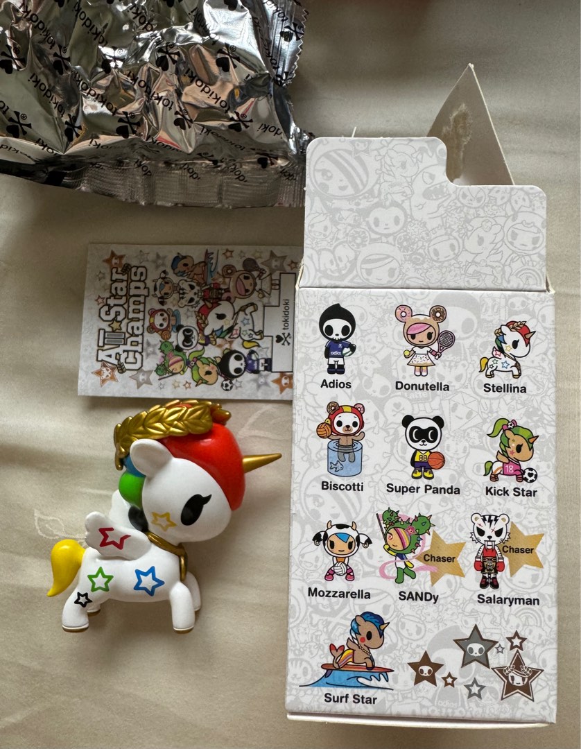 Popmart All Star Champs - stellina, donutella, Hobbies & Toys, Toys ...