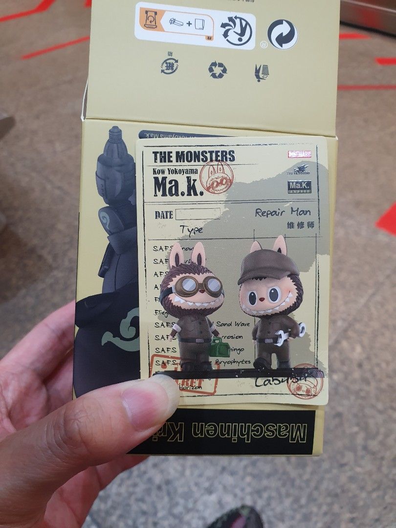 Popmart Labubu Ma.K Series Mechanics Secret, Hobbies & Toys, Toys ...