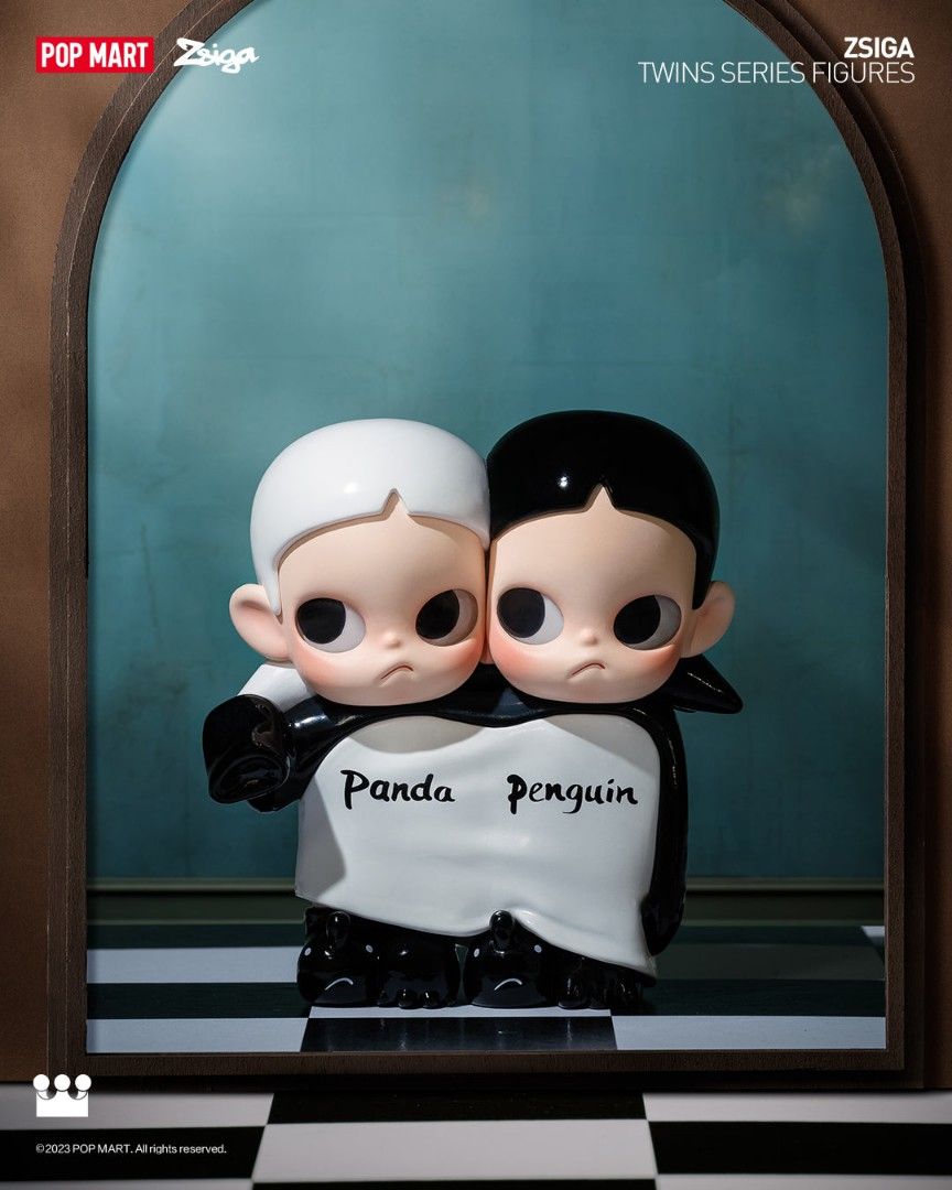 Popmart Zsiga Twins Series, Hobbies & Toys, Toys & Games on Carousell
