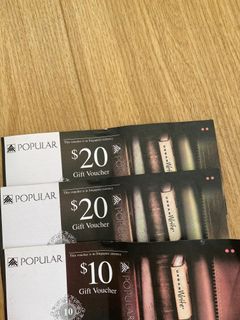 $20 popular voucher, Tickets & Vouchers, Vouchers on Carousell