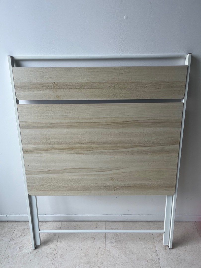 Portable Folding Table Study Table Desk Computer Desk Foldable Table Easy Storage Folding Chair ...