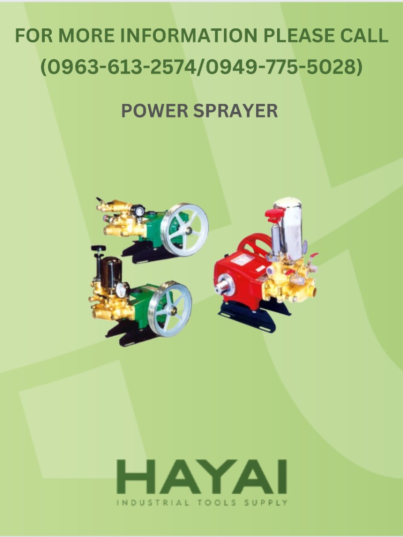 POWER SPRAYER, Commercial & Industrial, Construction Tools & Equipment ...