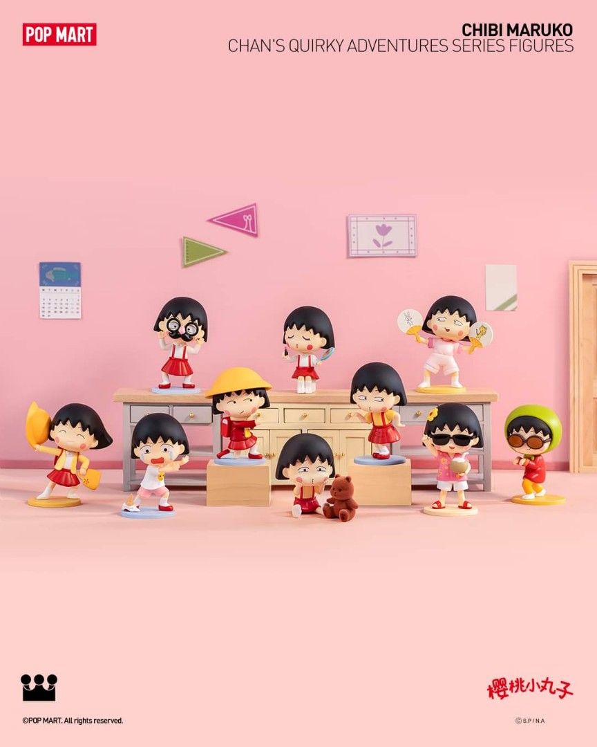 Preorder (Confirmed Design) - Pop Mart popmart Popmart Chibi Maruko Chan Quirky Adventure Series ...
