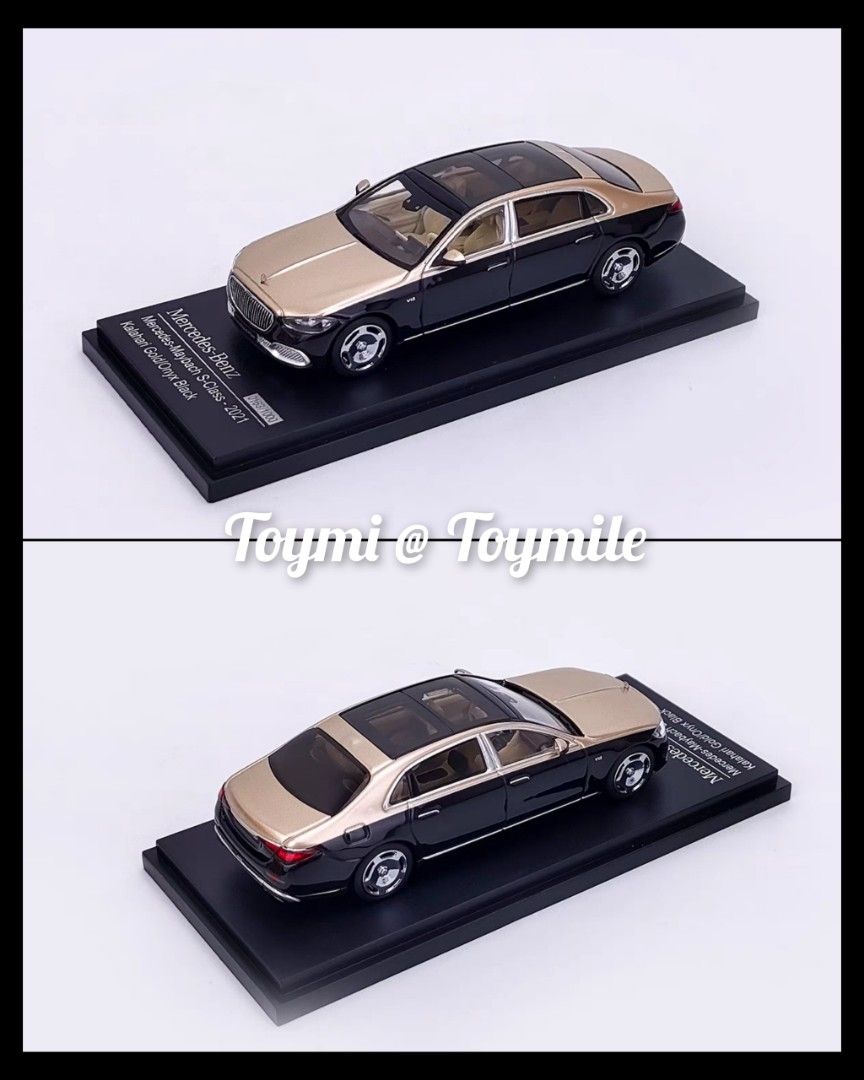 Preorders 1/64 Almost Real Mercedes Maybach Gold 2 tone, Hobbies & Toys ...