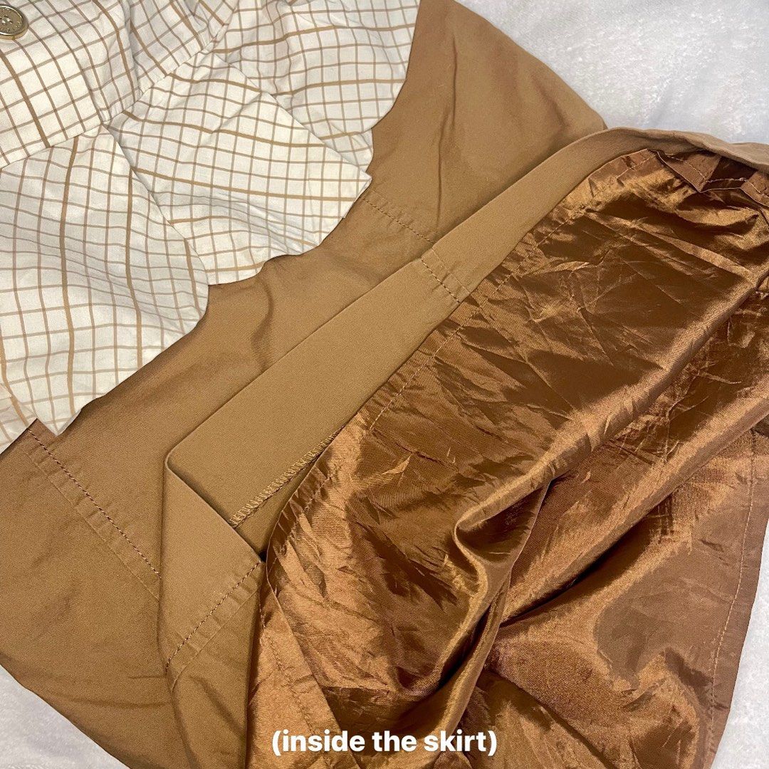 (Prich) Aesthetic Korean Neutral Dress, Women's Fashion, Dresses & Sets ...