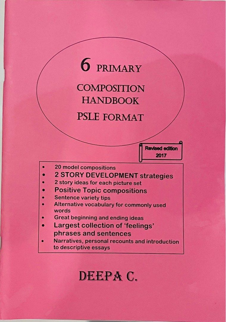 Primary 6 composition handbook PSLE Format, Hobbies & Toys, Books ...