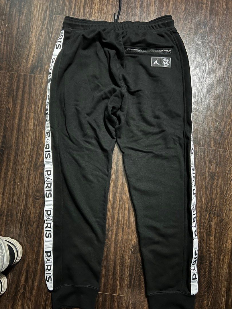 PSG X Air Jordan Joggers, Men's Fashion, Bottoms, Joggers on Carousell