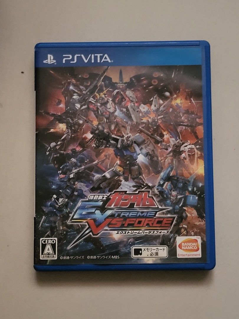 psv gundam extreme vs force 50, 電子遊戲, 電子遊戲, PlayStation - Carousell