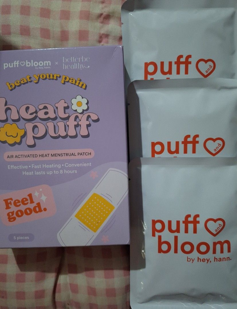 Puff & Bloom Heat Puff, Beauty & Personal Care, Bath & Body, Body Care ...