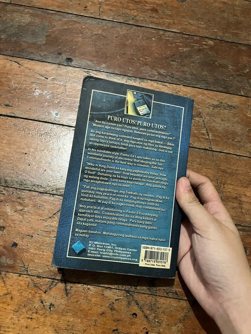 Puro Utos! Puro Utos! The Ten Commandments of God, Hobbies & Toys ...