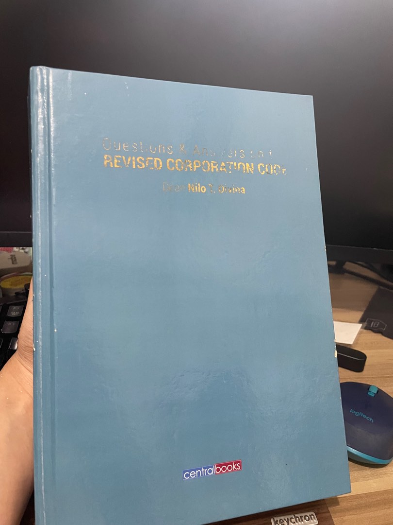 Q&A on the Revised Corporation Code by Divina (2020), Hobbies & Toys ...