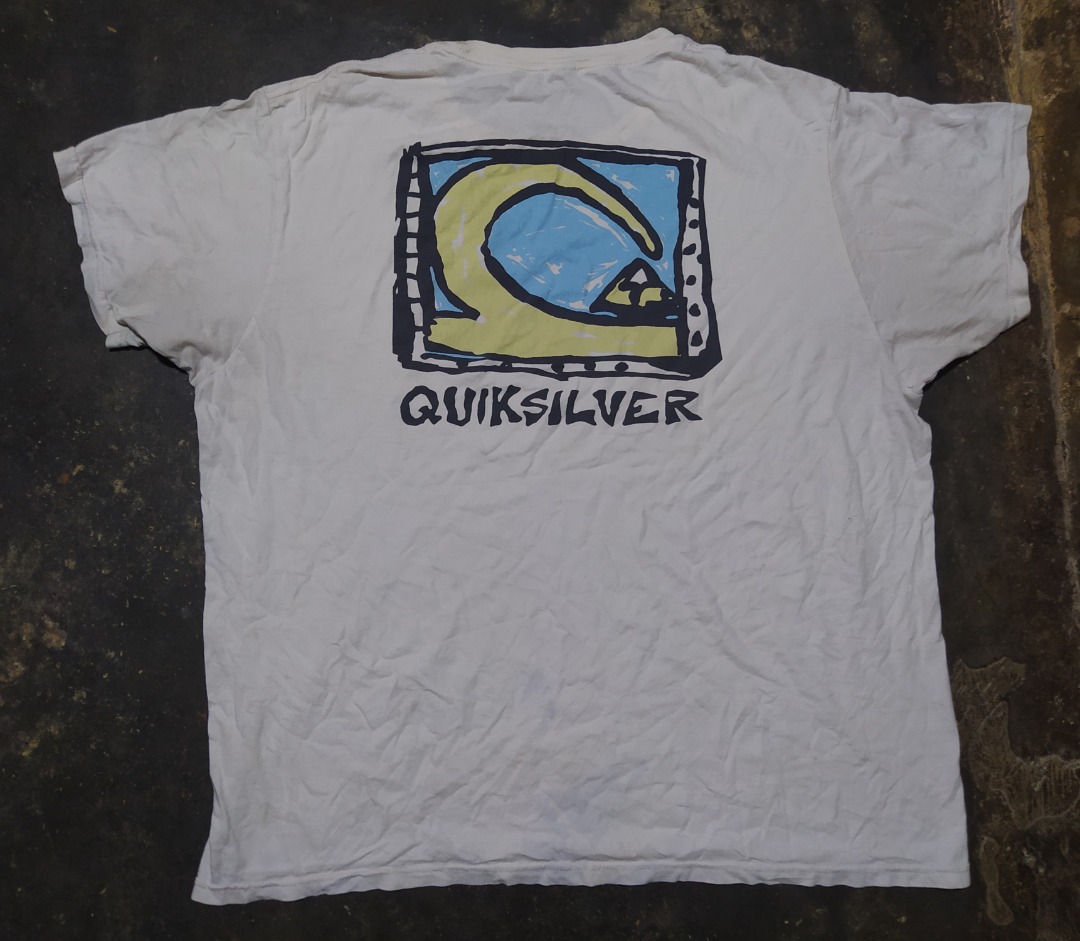 QUICKSILVER SHIRT, Men's Fashion, Tops & Sets, Tshirts & Polo Shirts on ...