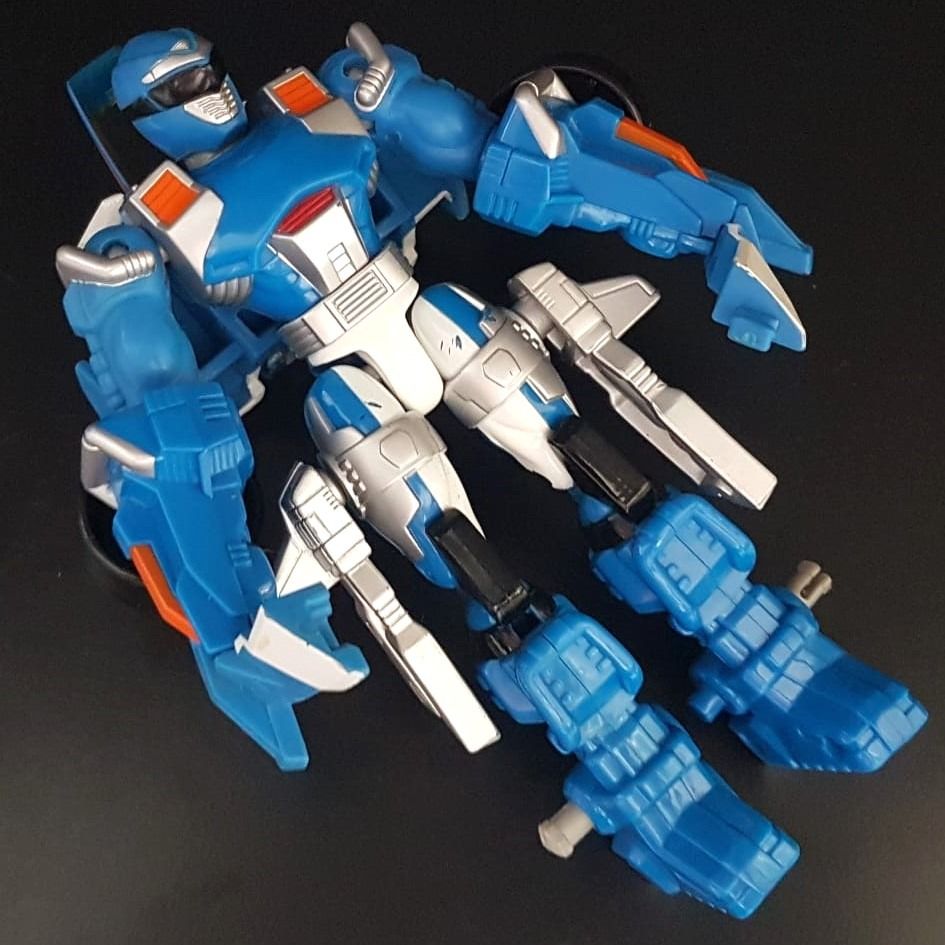 Rare Figurine, Bandai Power Rangers Operation Overdrive Blue Ranger ...