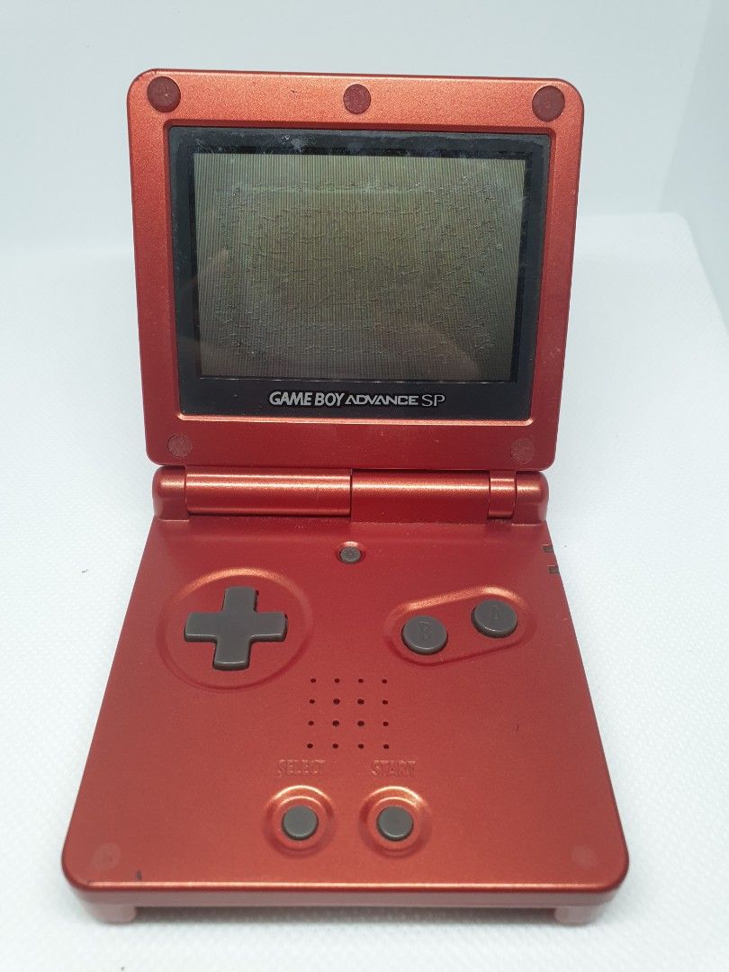 Red Nintendo Gameboy Advance AGS-001, Video Gaming, Video Game Consoles ...