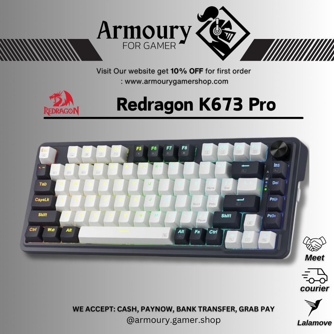 Redragon UCAL K673 PRO, Computers & Tech, Parts & Accessories, Computer ...