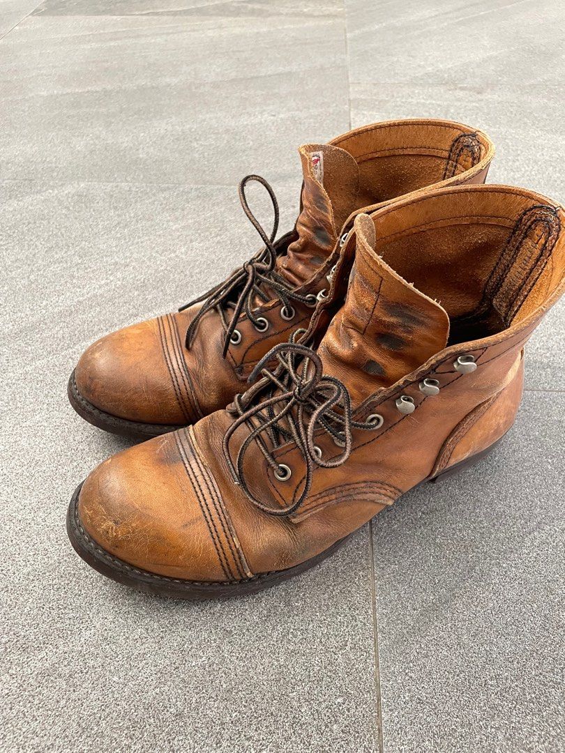 Redwing Iron Ranger 8112, Men's Fashion, Footwear, Boots on Carousell