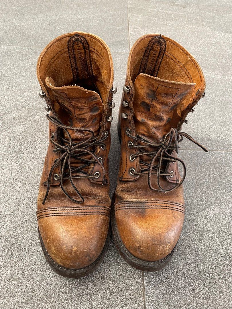 Redwing Iron Ranger 8112, Men's Fashion, Footwear, Boots on Carousell