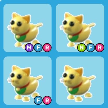 Roblox Adopt Me Maneki Neko (NFR , MFR , FR , R, Normal), Video Gaming ...