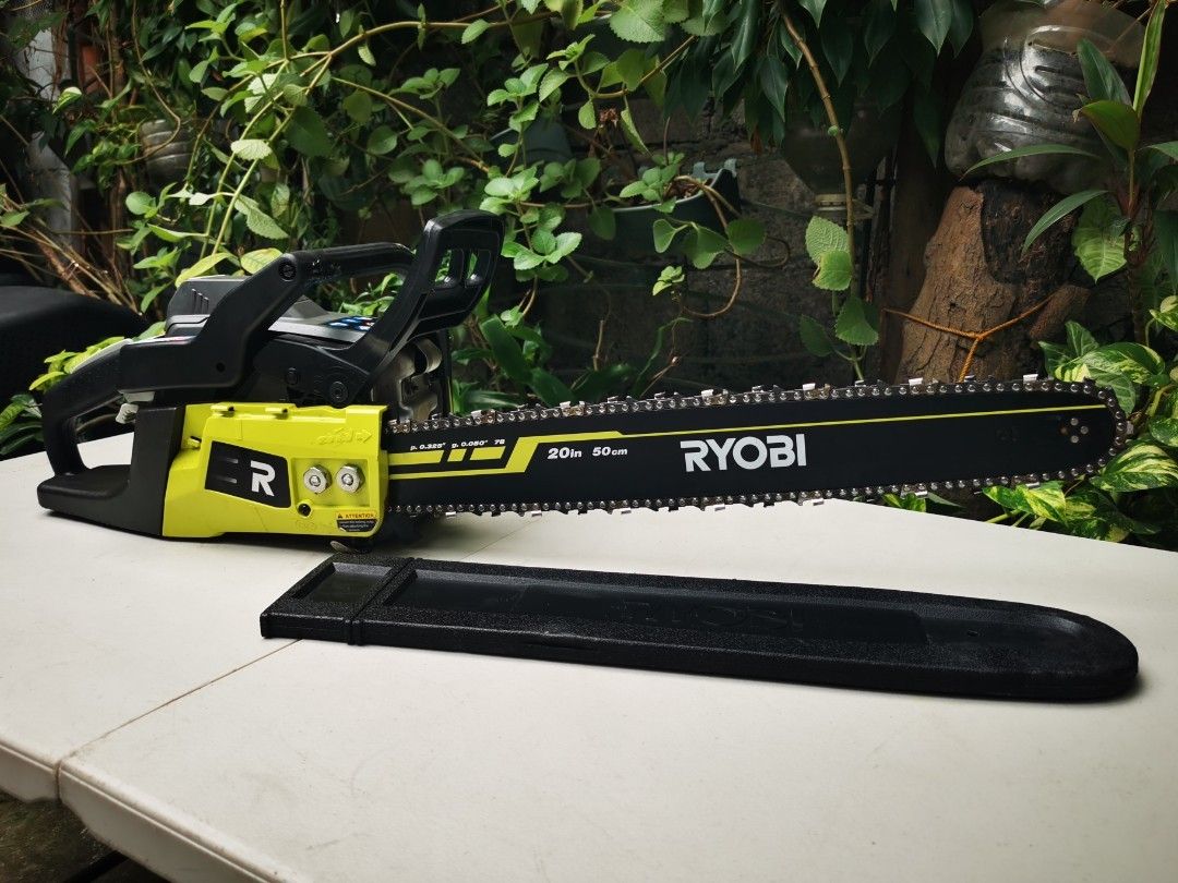 ryobi electric chainsaw, Furniture & Home Living, Gardening, Gardening Tools & Ornaments on ...