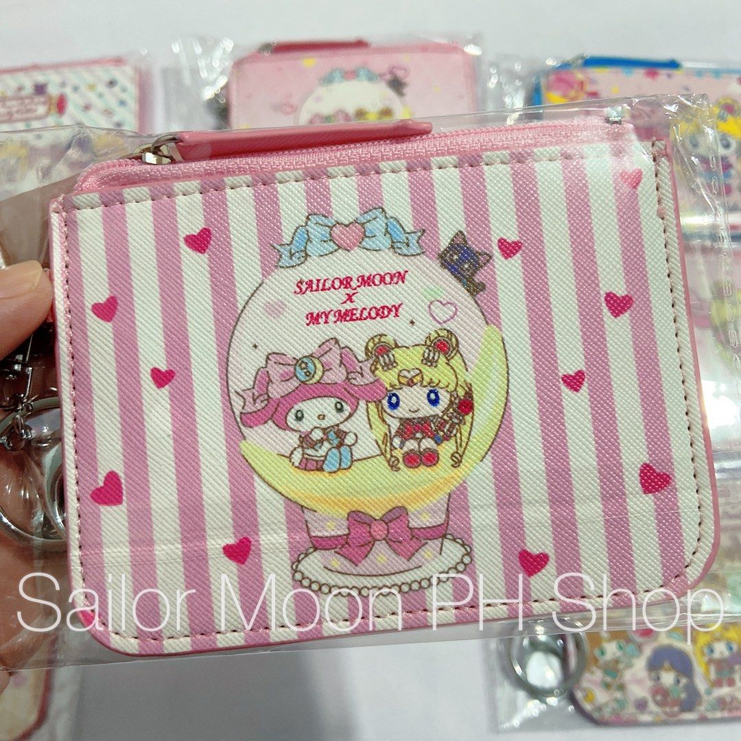 Sailor Moon x My Melody Mini Wallet Coin Purse Card Holder, Women's ...