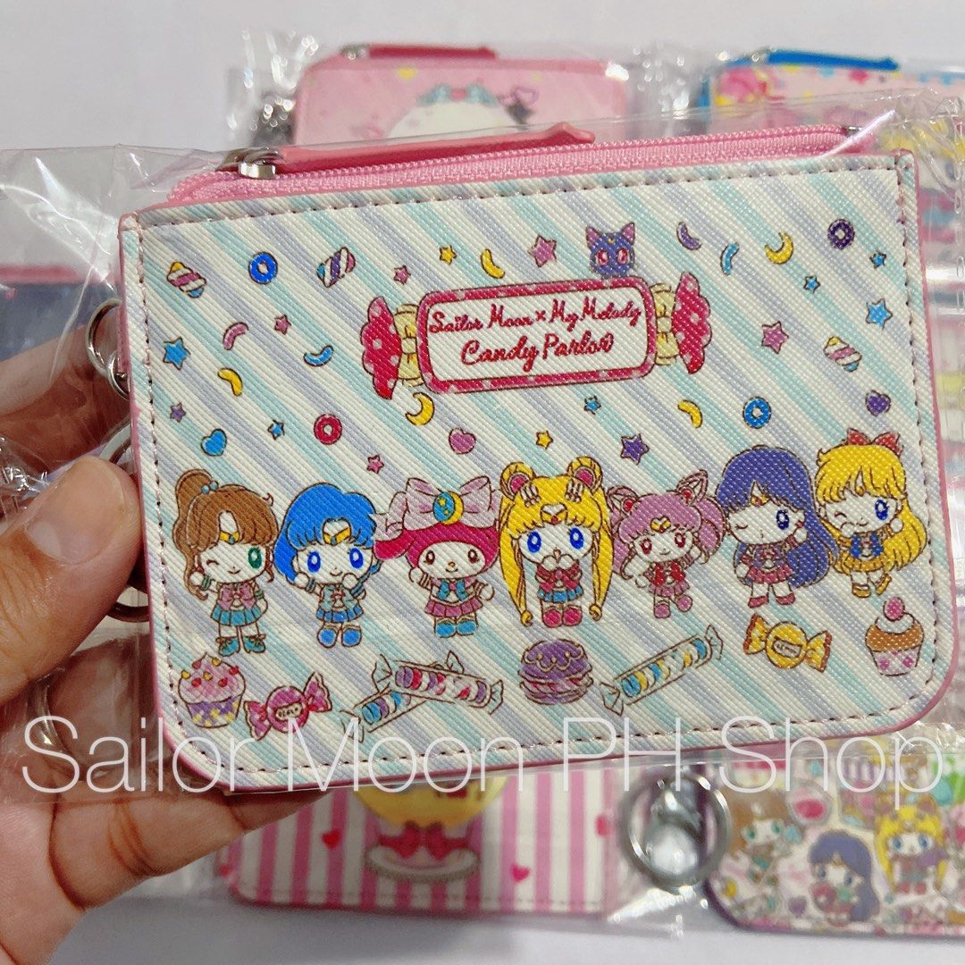 Sailor Moon x My Melody Mini Wallet Coin Purse Card Holder, Women's ...