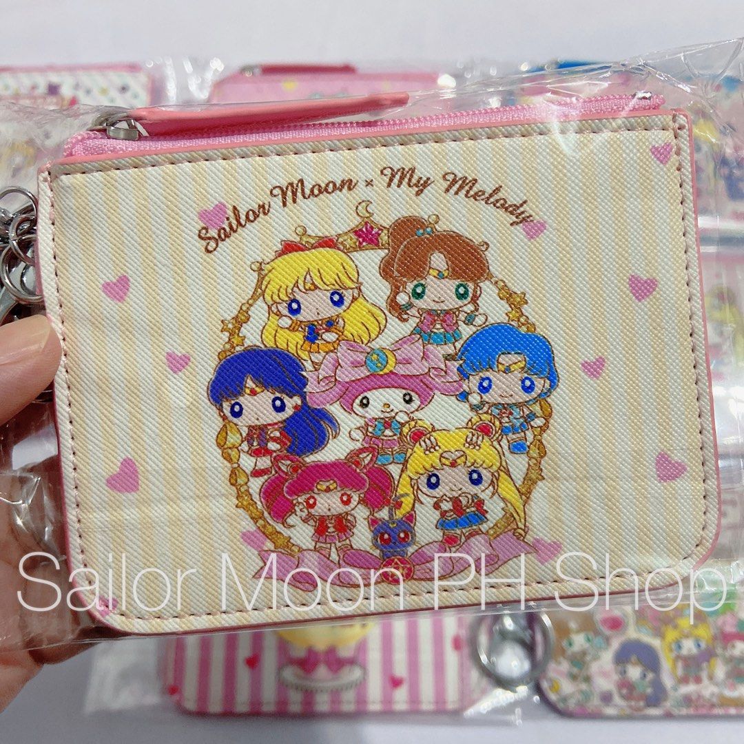 Sailor Moon x My Melody Mini Wallet Coin Purse Card Holder, Women's ...