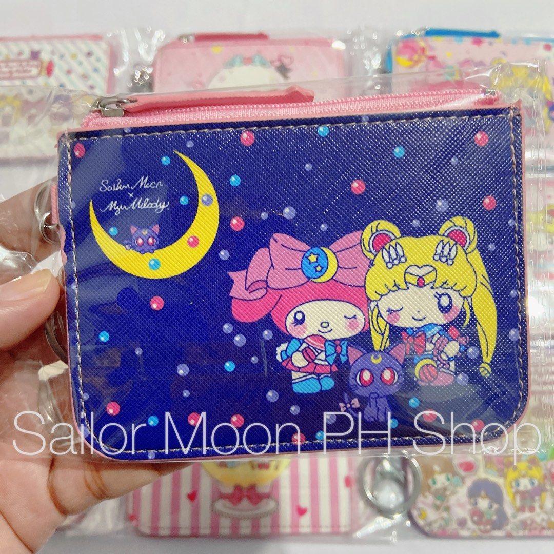 Sailor Moon x My Melody Mini Wallet Coin Purse Card Holder, Women's ...