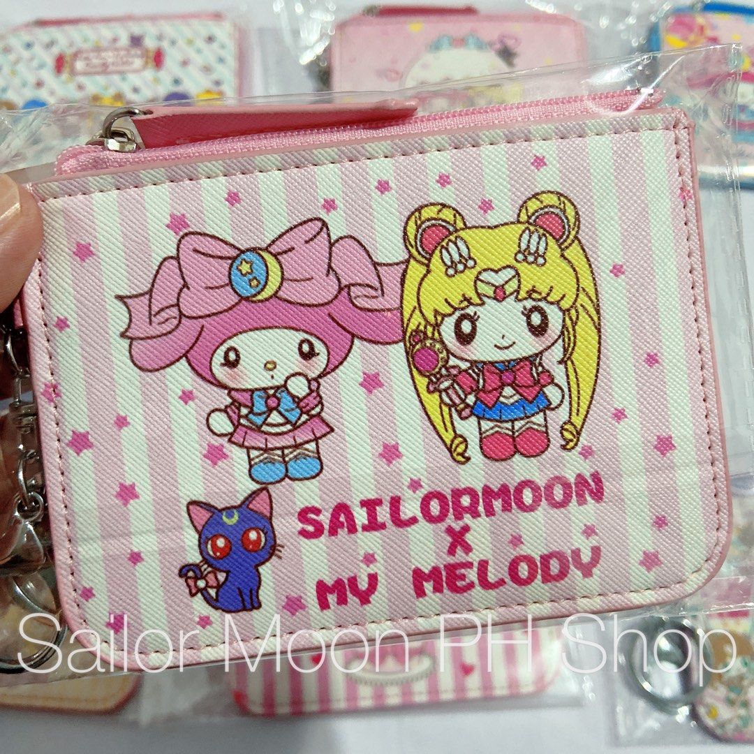 Sailor Moon x My Melody Mini Wallet Coin Purse Card Holder, Women's Fashion, Bags & Wallets ...