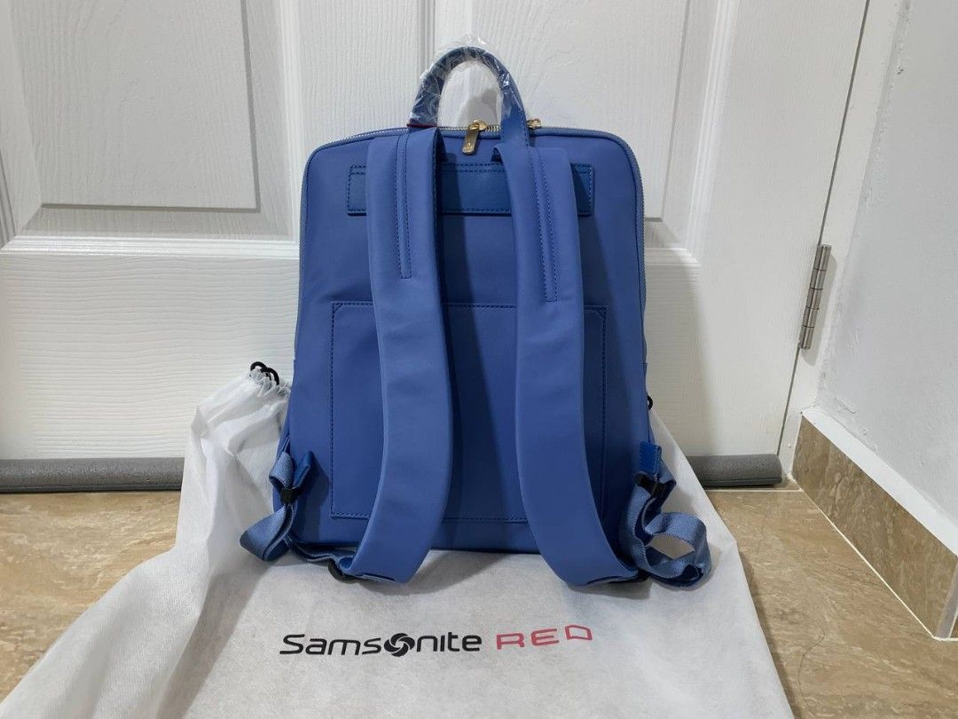 Samsonite Red - Devline Backpack (women), Women's Fashion, Bags & Wallets, Backpacks on Carousell