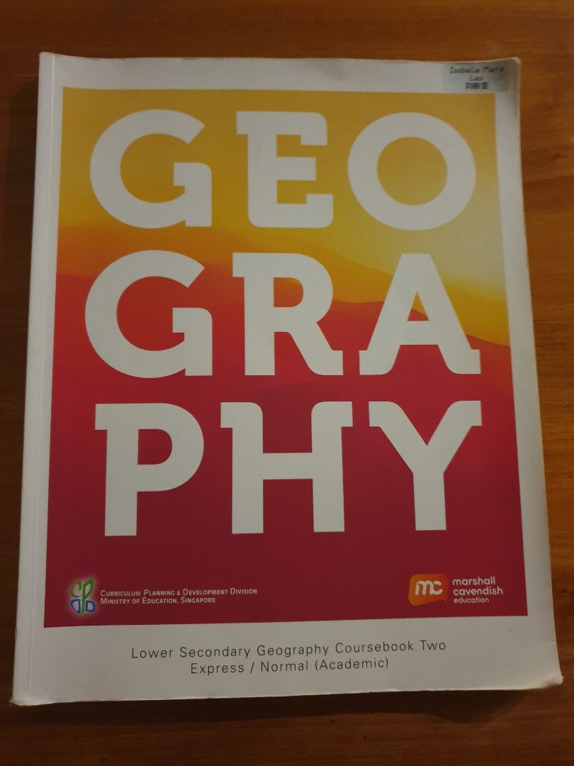 Sec 2 Geography Textbook (Express/NA), Hobbies & Toys, Books ...