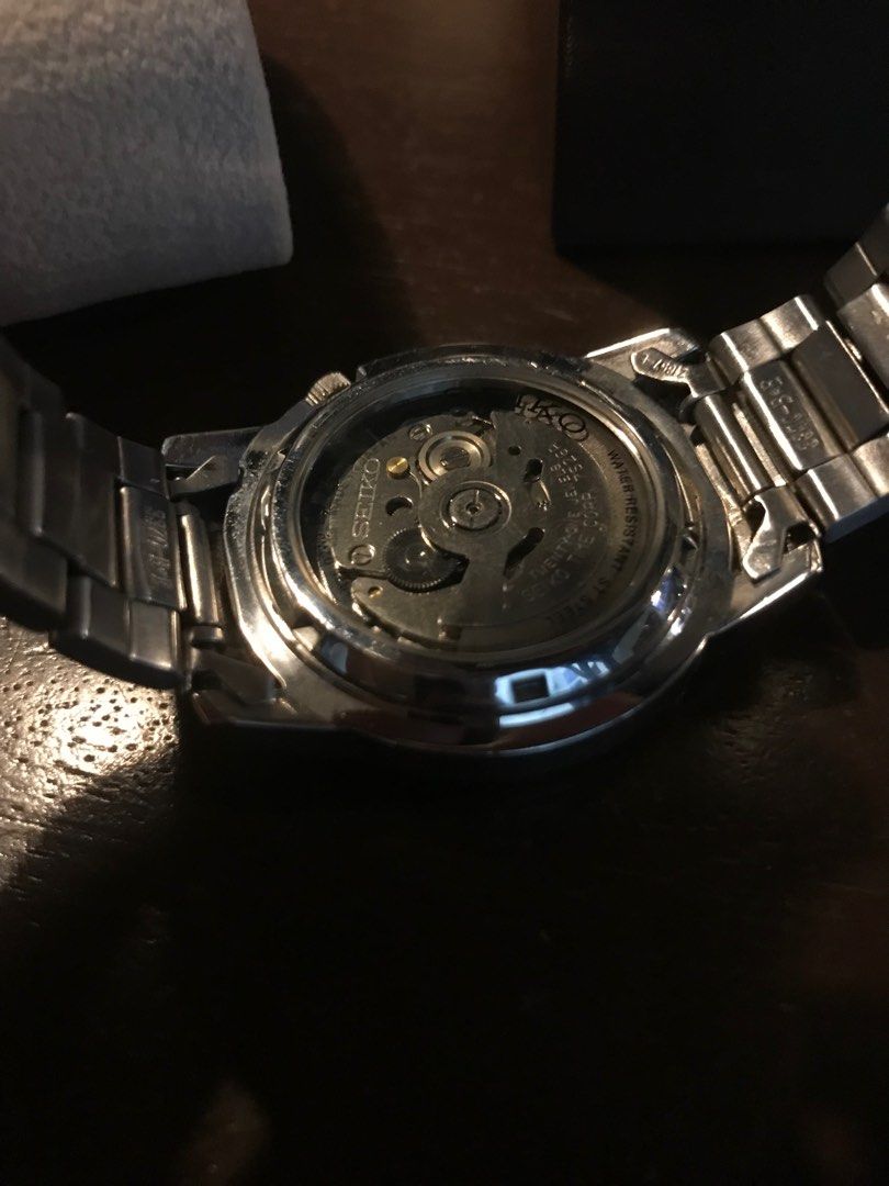 Seiko 5 SNKK25 Automatic Steel Watch (Speed Racer), Men's Fashion ...