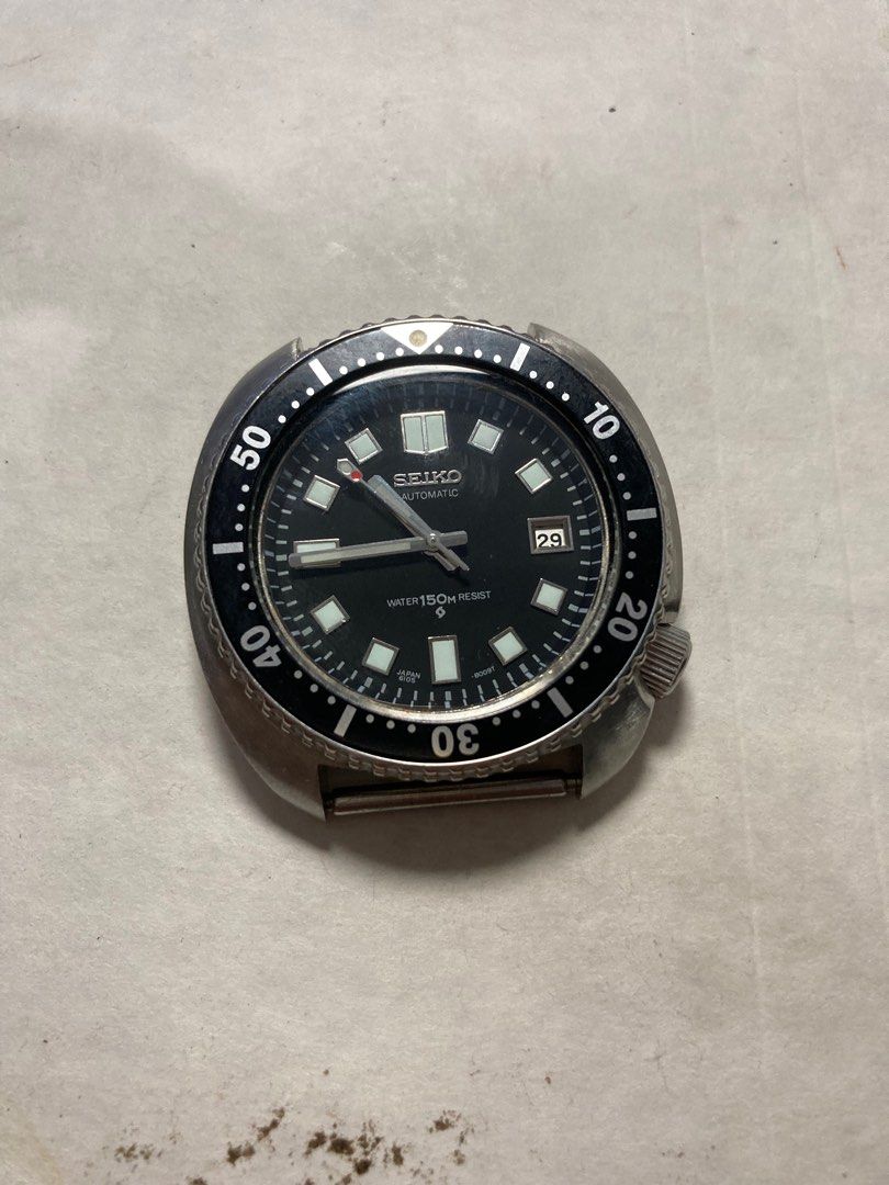 Seiko Modded 6109 Turtle Apocalypse / Yatch Master Mod, Men's Fashion ...