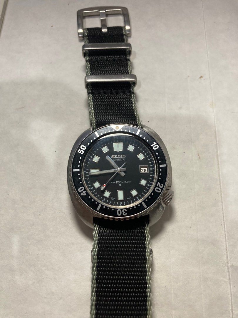 Seiko Modded 6109 Turtle Apocalypse / Yatch Master Mod, Men's Fashion ...