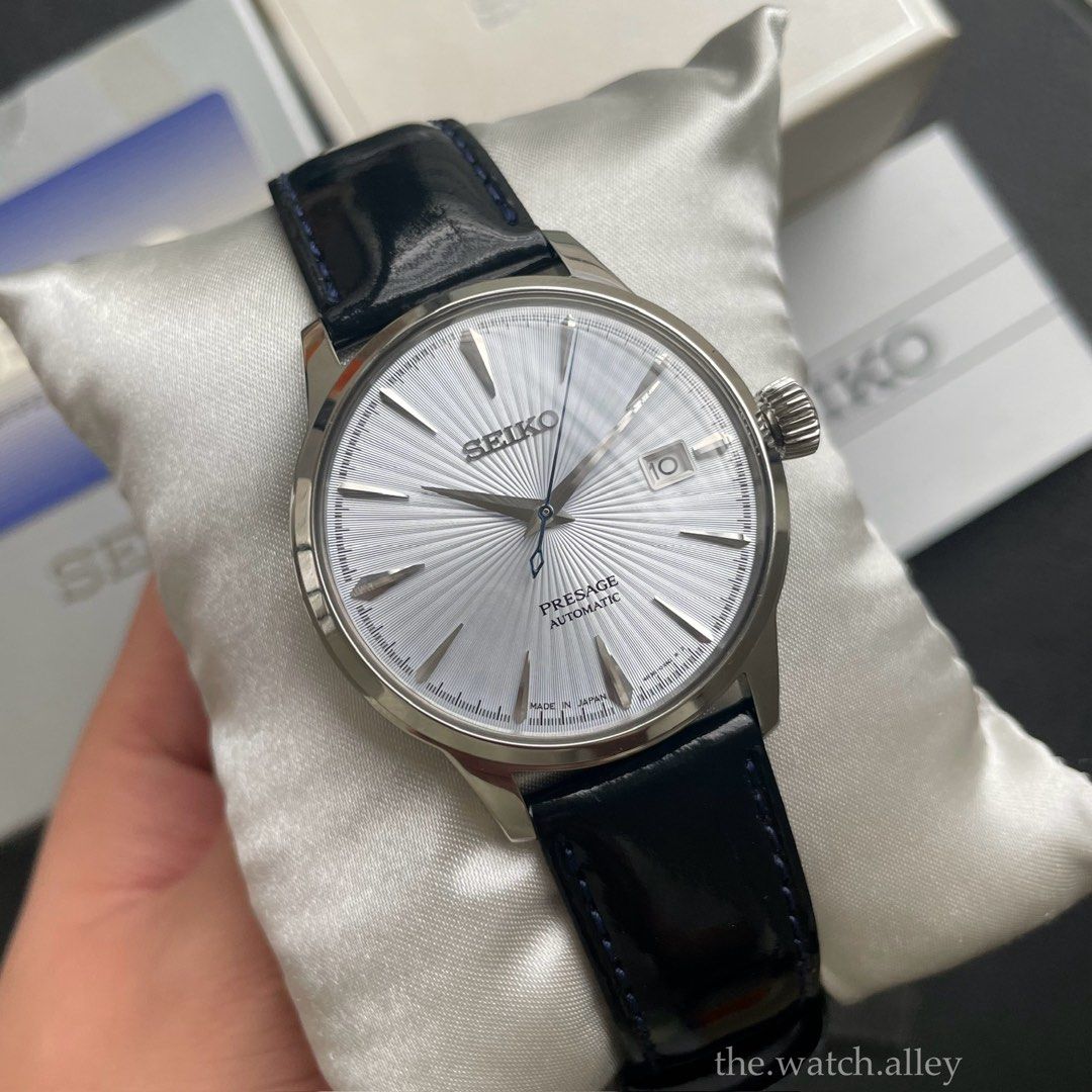 Seiko Presage - Ice Blue - Dress Watch “Sky Diving” - SRPB43 / SRPB43J1 ...