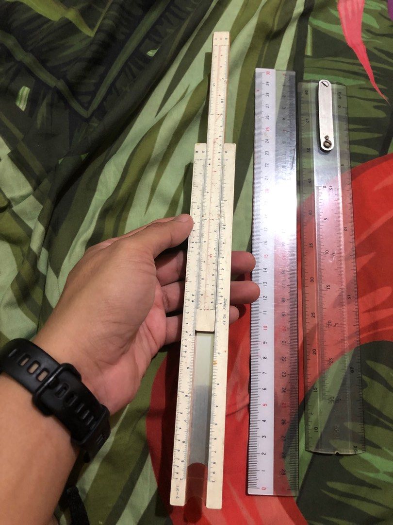 Set of used rulers, Hobbies & Toys, Stationary & Craft, Craft Supplies ...