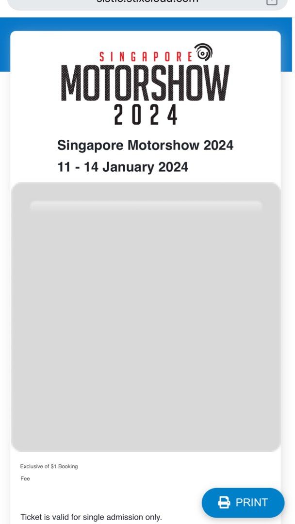 SG Motorshow Tickets x 4, Tickets & Vouchers, Event Tickets on Carousell