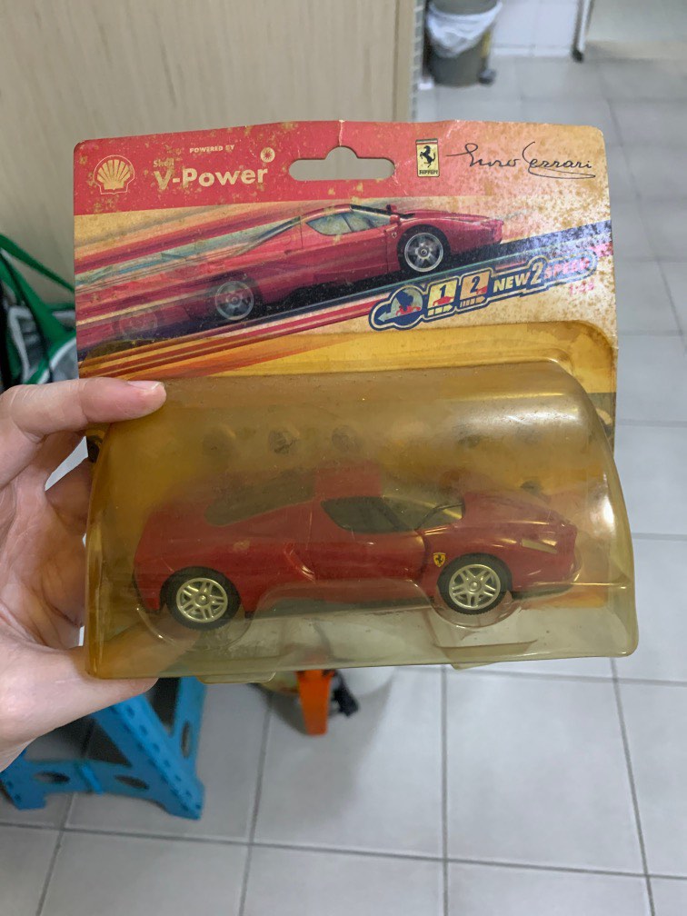Shell v power Ferrari toy car, Hobbies & Toys, Memorabilia ...
