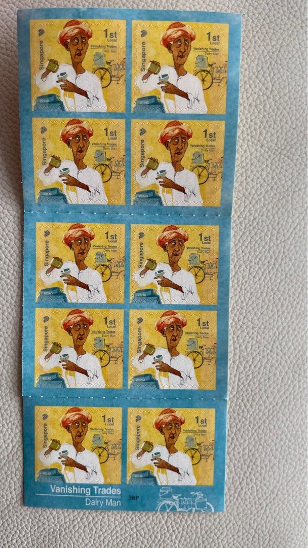 SingPost 1st Local Stamp Booklet (x10), Hobbies & Toys, Memorabilia ...