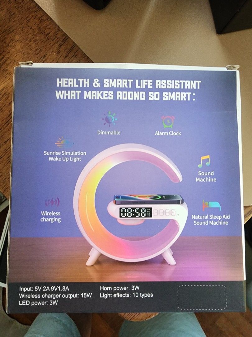 Smart light Sound Machine, Furniture & Home Living, Lighting & Fans ...