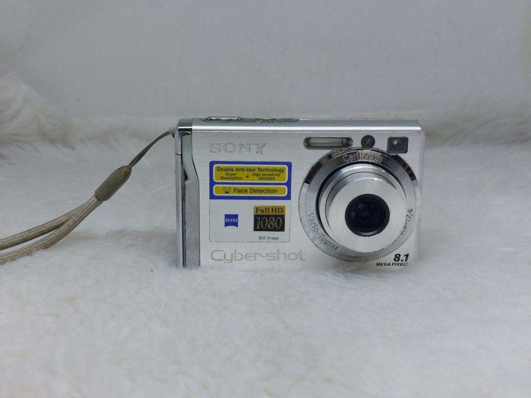 Sony Cybershot DSCW90 8MP Digital Camera with 3x Optical Zoom, Photography, Cameras on Carousell