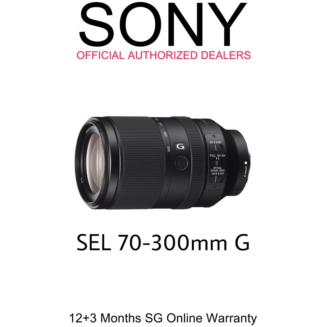 SONY SEL 70-300mm G Lens, Photography, Lens & Kits on Carousell