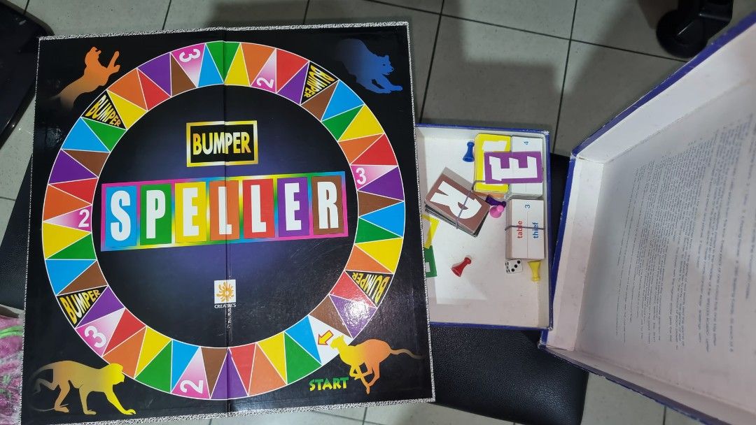 Spelling board game for Kids 8yrs+, Hobbies & Toys, Toys & Games on ...