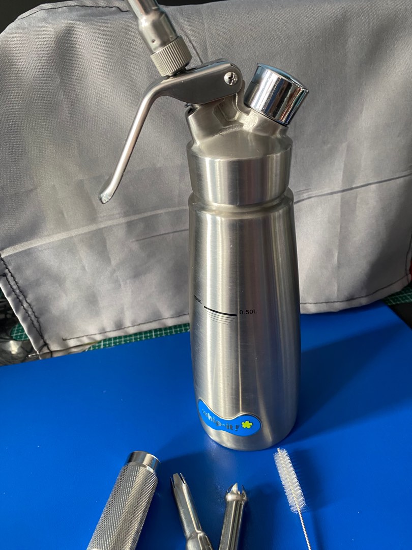 Whip-It! Stainless Cream Whipper 0.50L, TV & Home Appliances, Kitchen ...