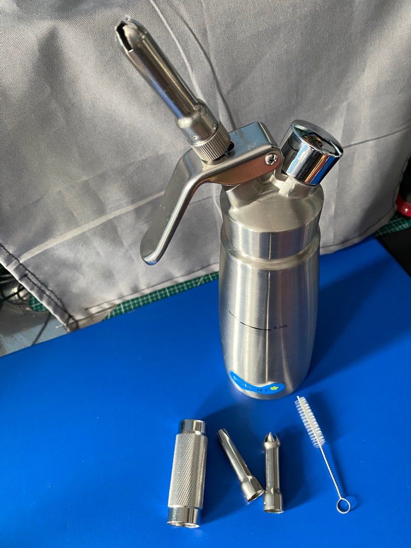 Whip-It! Stainless Cream Whipper 0.50L, TV & Home Appliances, Kitchen ...