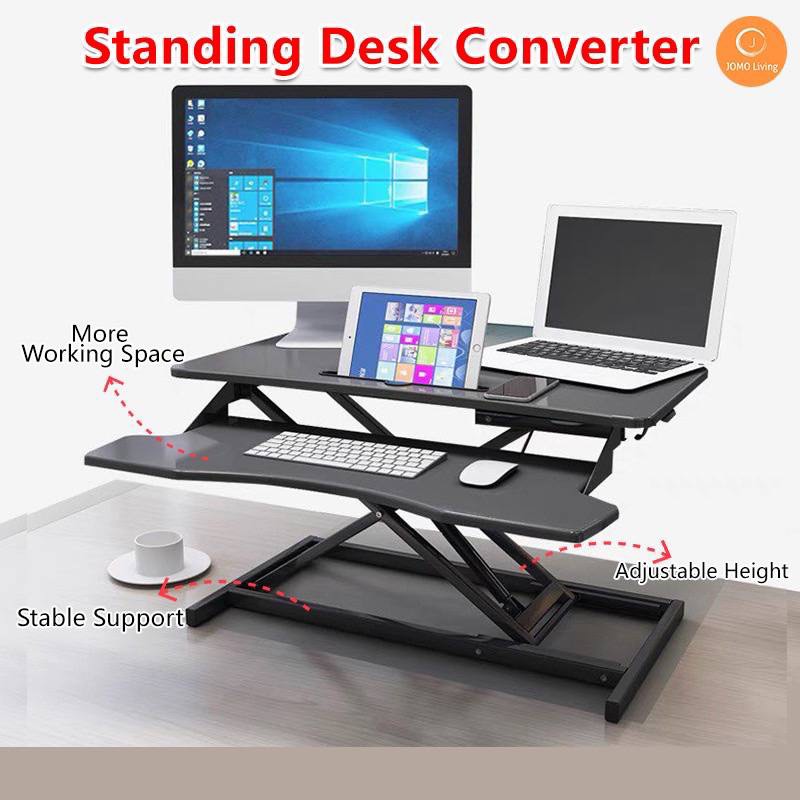 Standing Table-top / Standing desk converter, Furniture & Home Living ...
