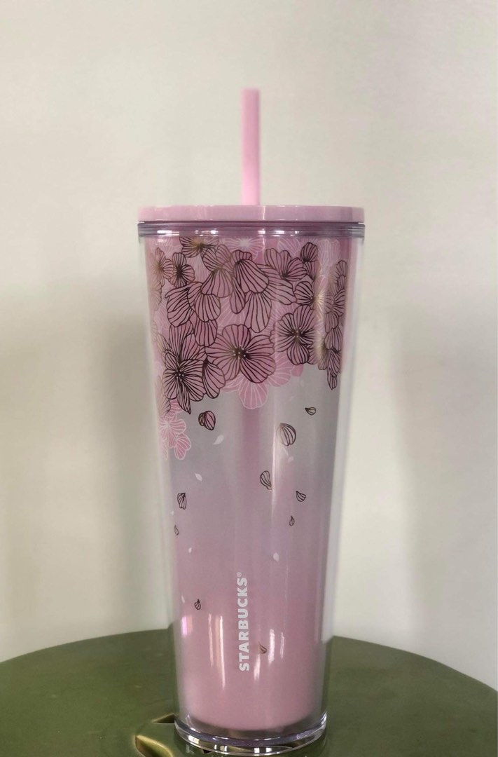 Starbucks Falling Petals Col Cup, Furniture & Home Living, Kitchenware ...